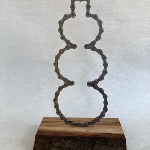 Snowman Chain Outline - Etsy