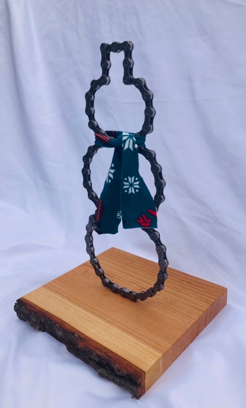 Snowman Chain Outline - Etsy