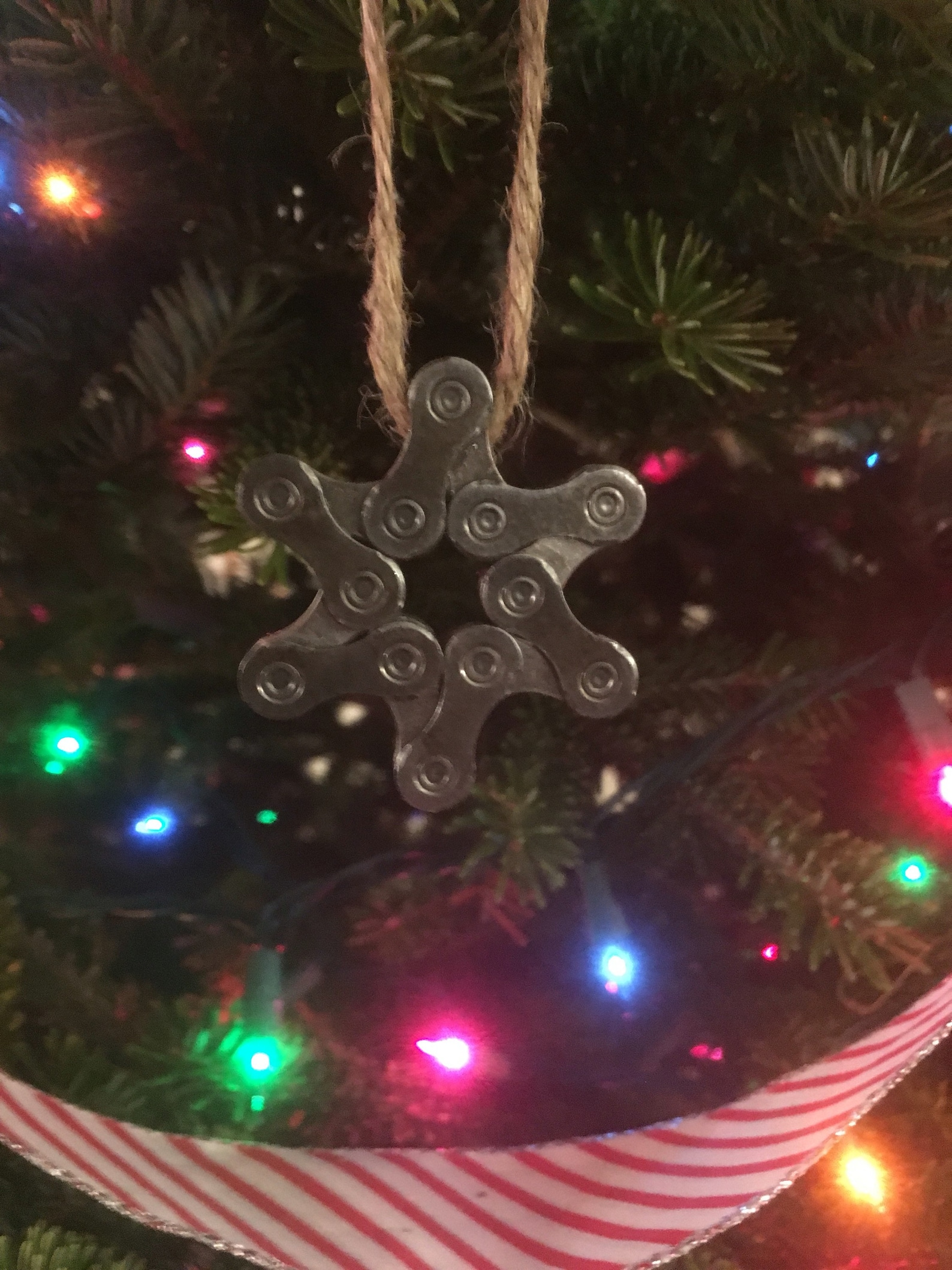 Six Pointed Bicycle Chain Star - Etsy