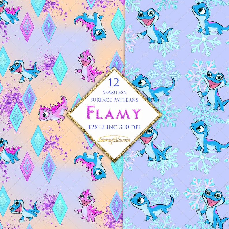 Bruni Inspired Surface Patterns Bruni Inspired Digital Paper Scrapbook ...