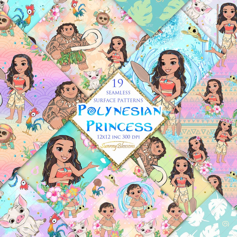 Moana Fabric File - Etsy