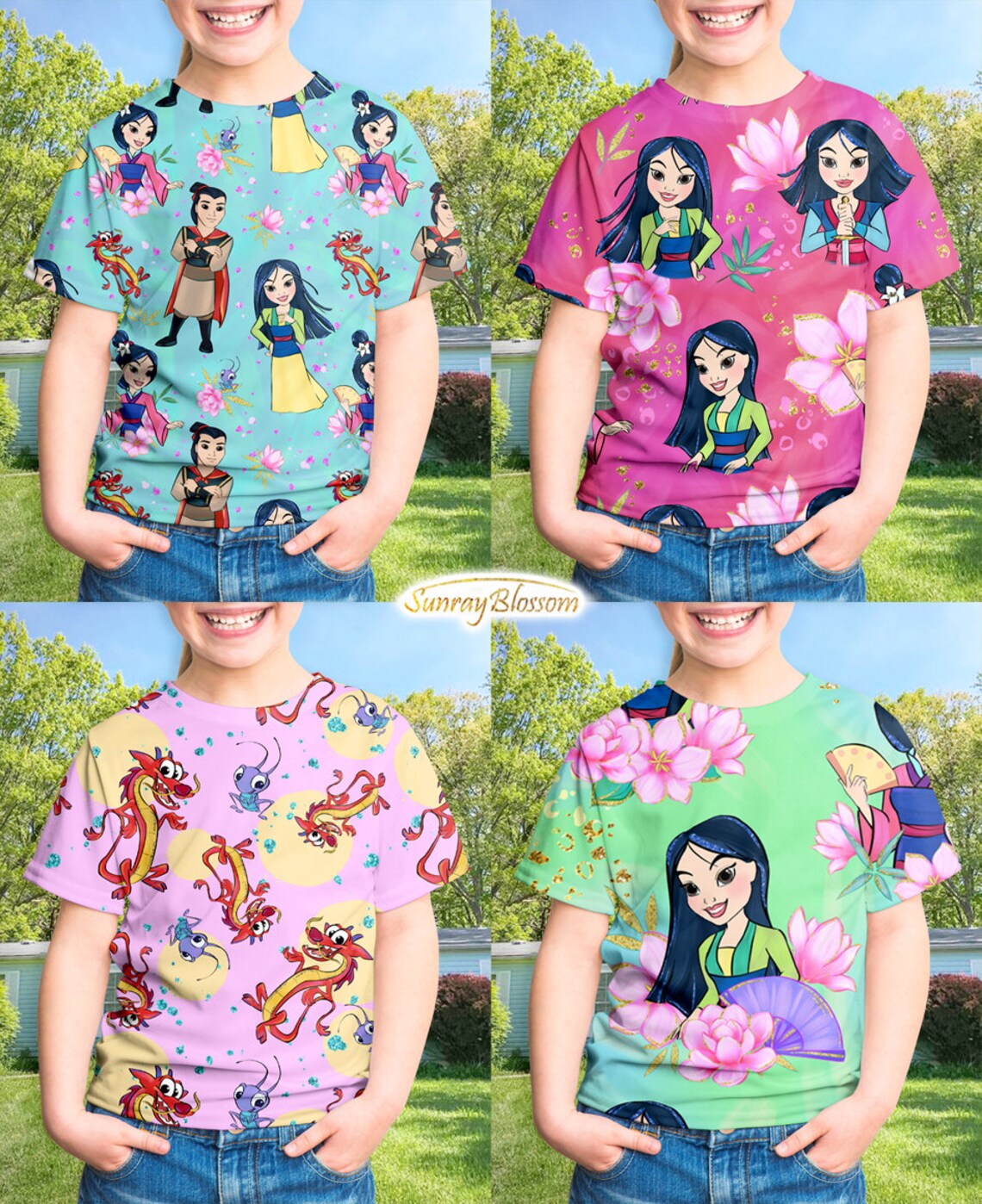 Mulan Inspired Surface Patterns, Mulan Inspired Digital Paper, Chinese ...