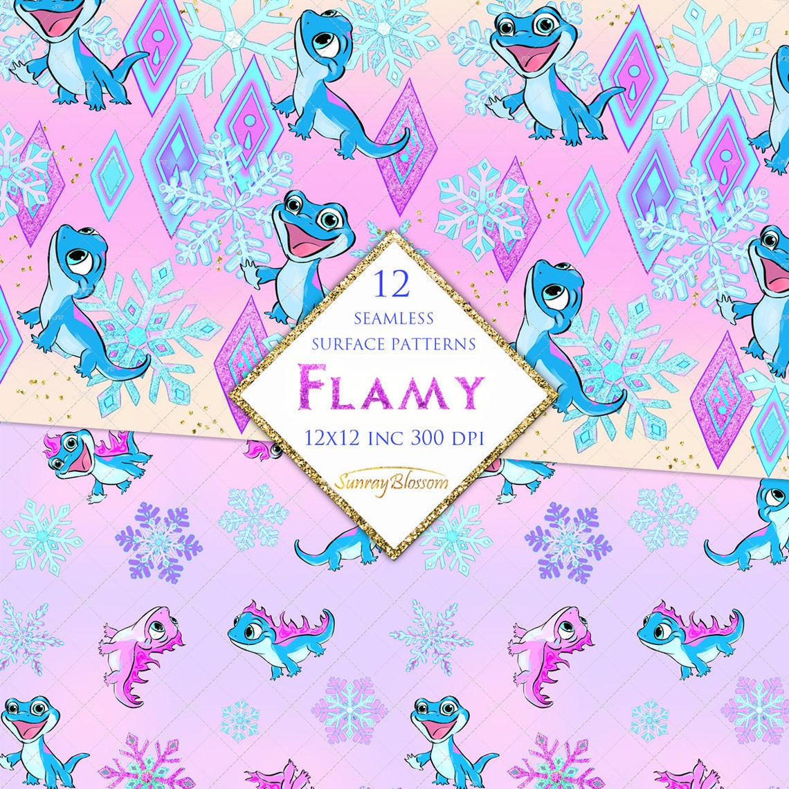 Bruni Inspired Surface Patterns Bruni Inspired Digital Paper Scrapbook ...