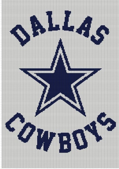 Dallas Cowboys Knitting Patterns - Etsy