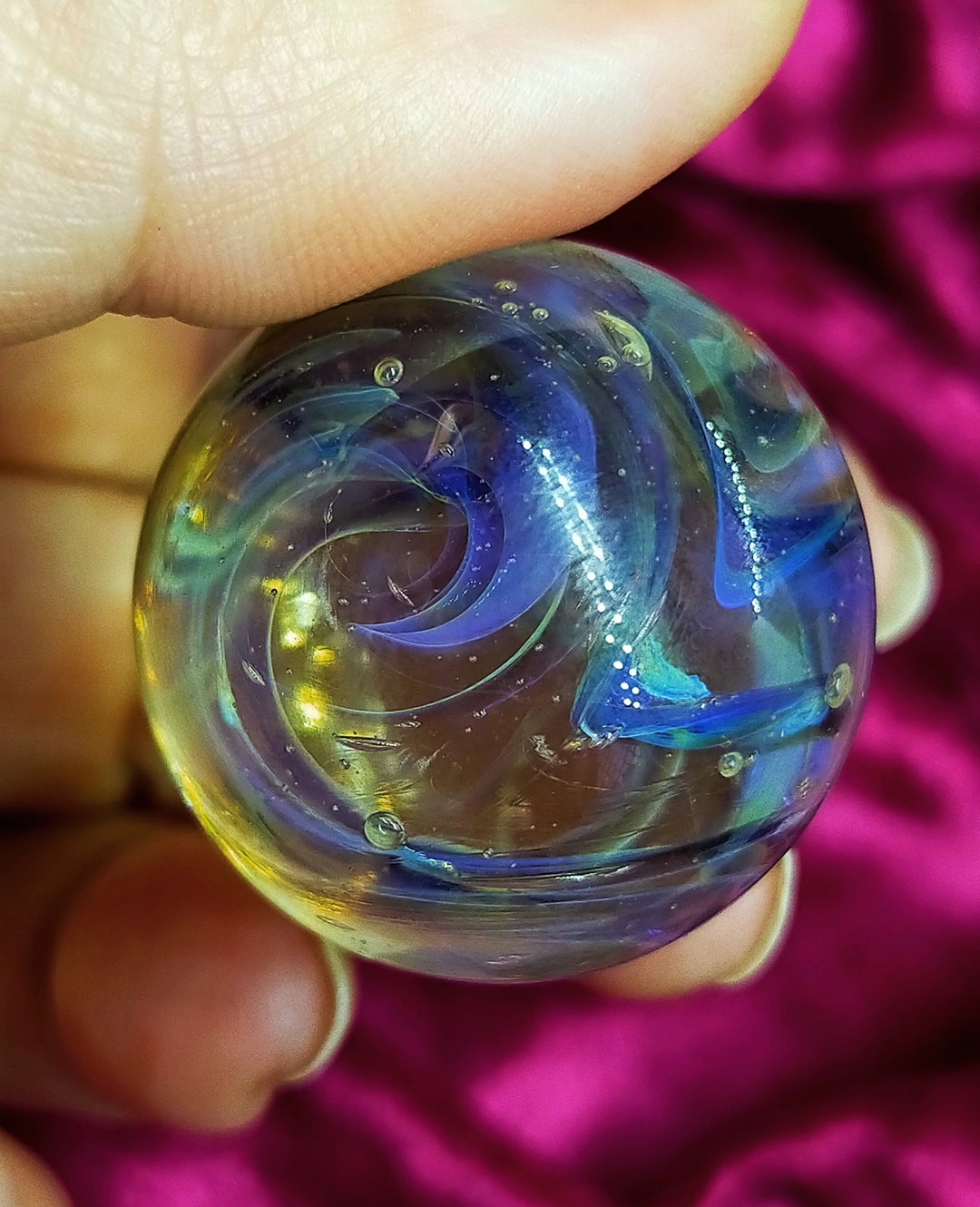 Chaos Marble, Handmade Marble Art, Made With Borosilicate Glass, Has ...
