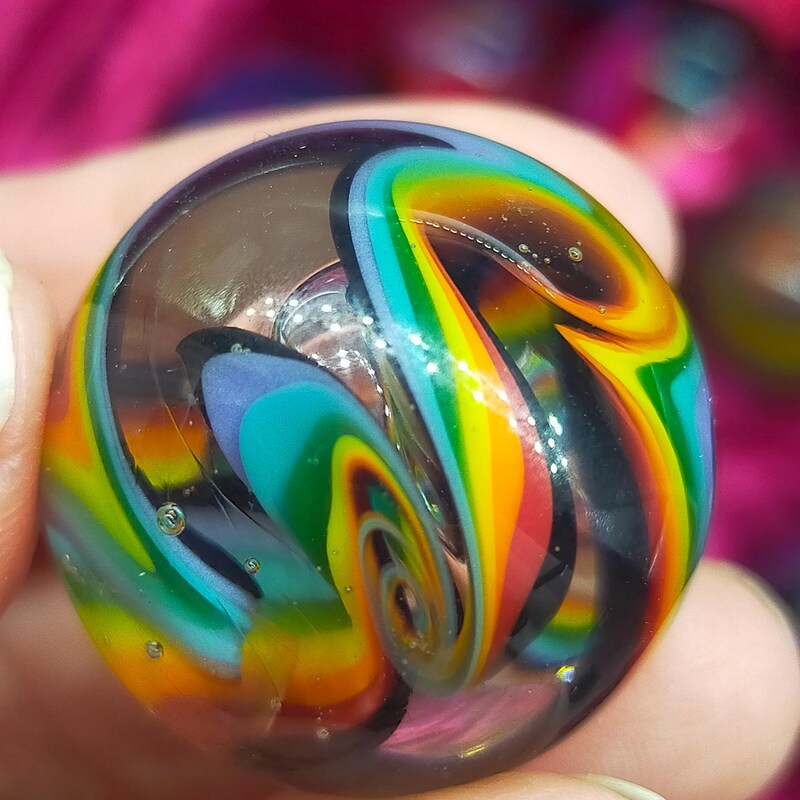 Handmade Marbles - Etsy