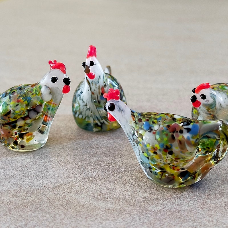 Glass Chicken - Etsy