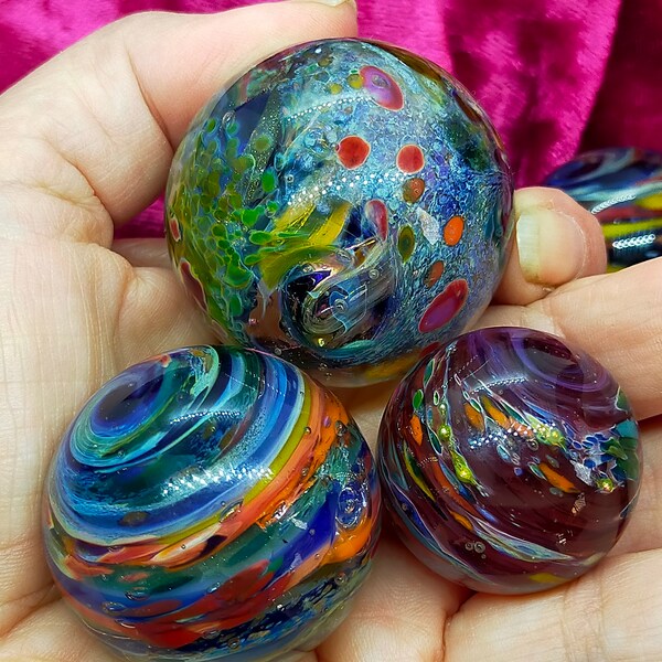 Glass Marbles - Etsy