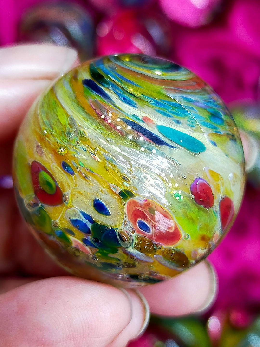 Contemporary Glass Marble, Stunningly Pretty Colours and Effects ...