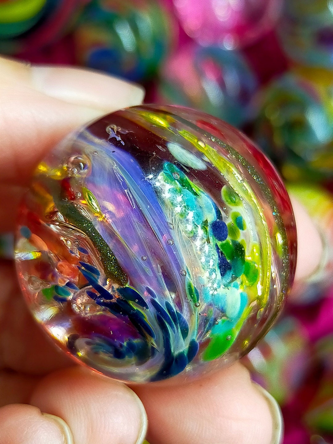 Free Shipping Worldwide Handmade Marble, Borosilicate Glass With Tones ...