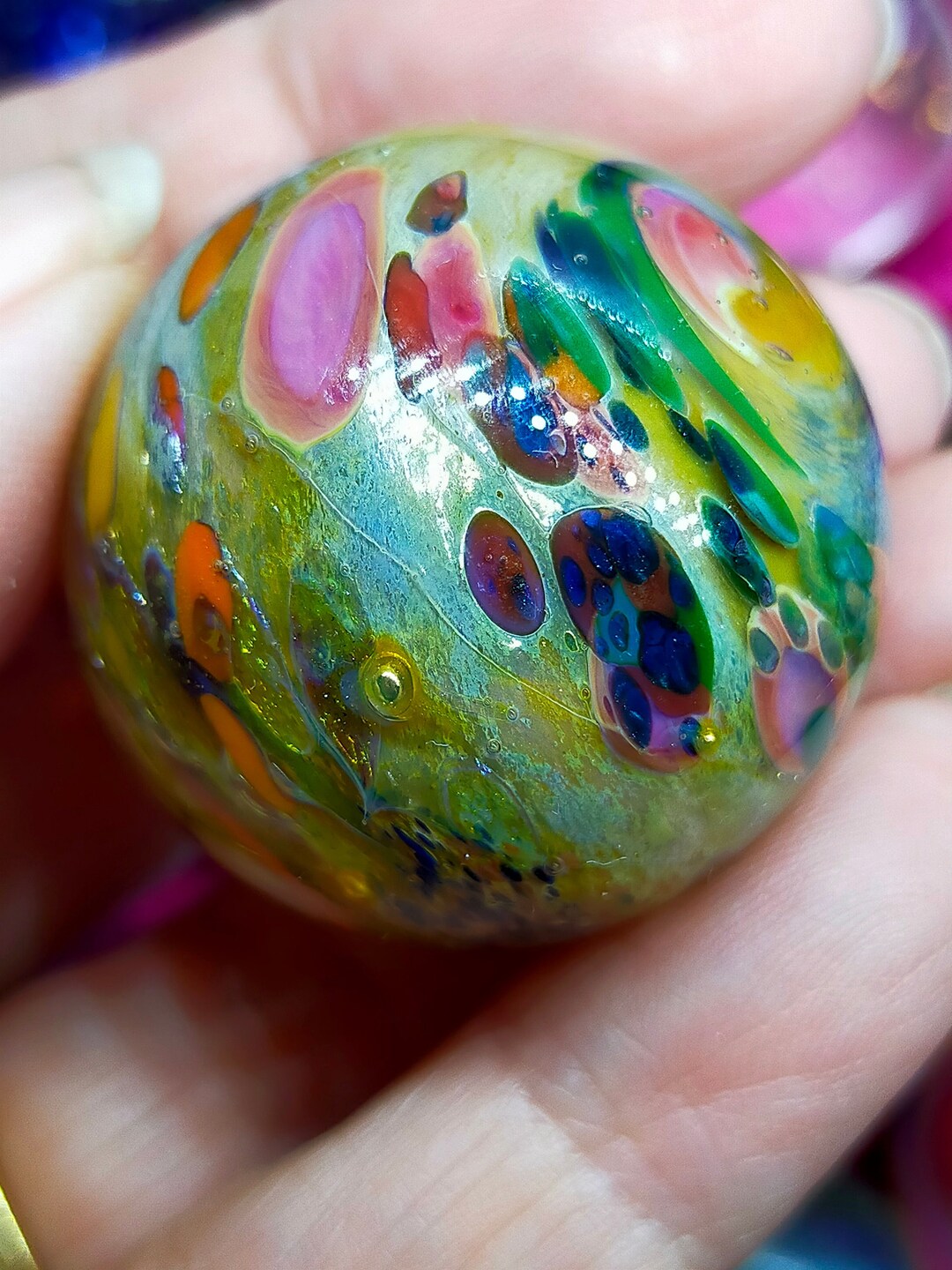 Contemporary Glass Marble, Stunningly Pretty Colours and Effects ...