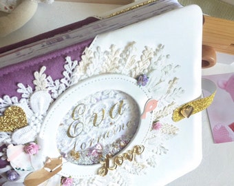 Baby Memory Book / Memory Album Photo Album Scrapbook Baby | Etsy