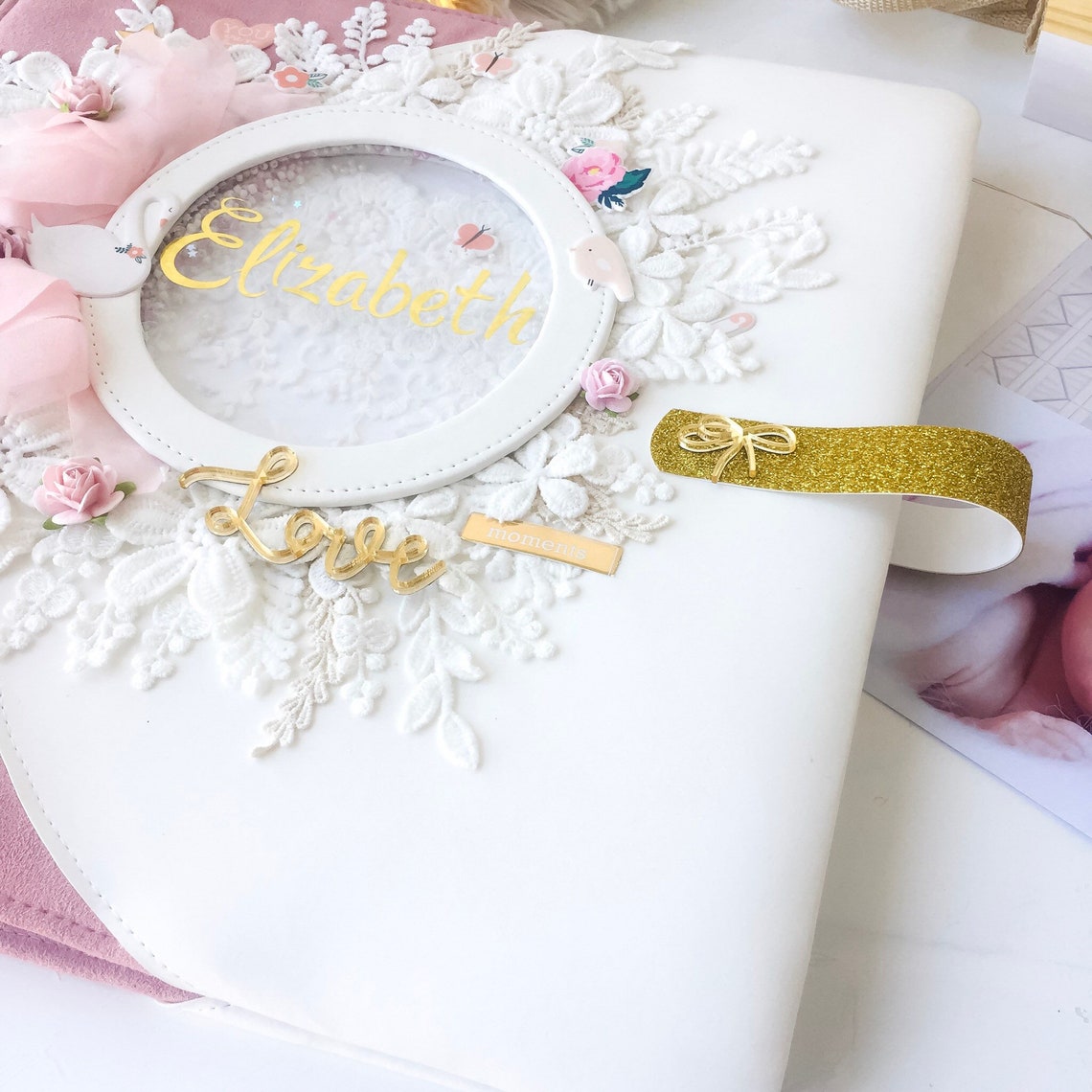 Baby Memory Book / Memory Album Photo Album Scrapbook Baby | Etsy