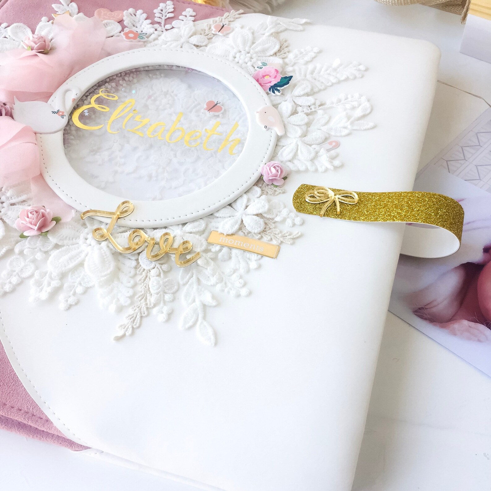 Baby Memory Book / Memory Album Photo Album Scrapbook Baby | Etsy