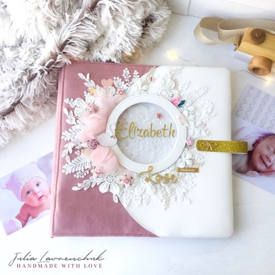 Baby Memory Book / Memory Album Photo Album Scrapbook Baby Album Baby ...