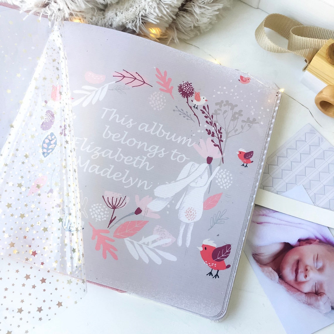 Baby Memory Book / Memory Album Photo Album Scrapbook Baby | Etsy