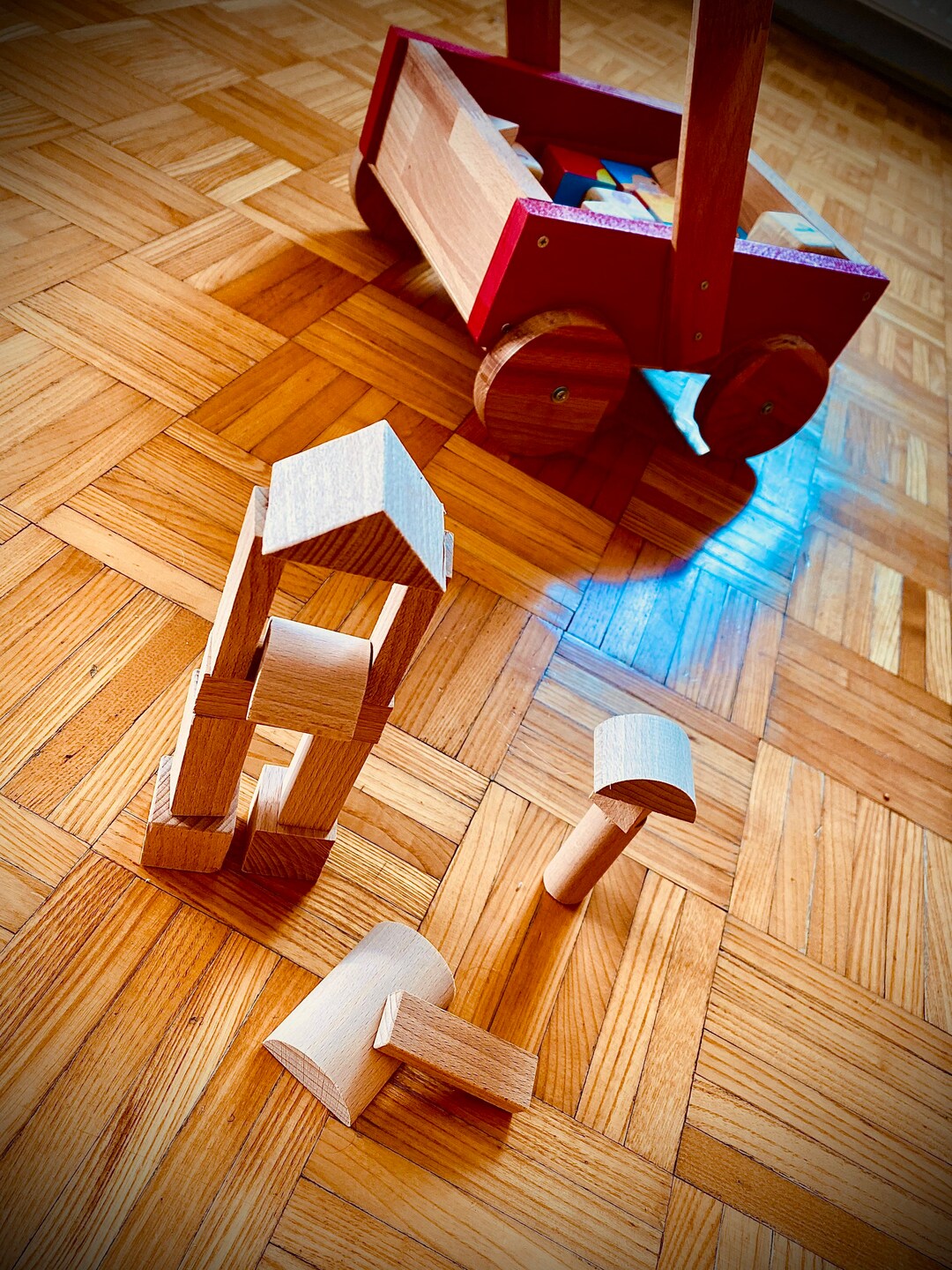 Wooden Blocks by Ancestorcrafts - a Set of Wooden Building Blocks for ...