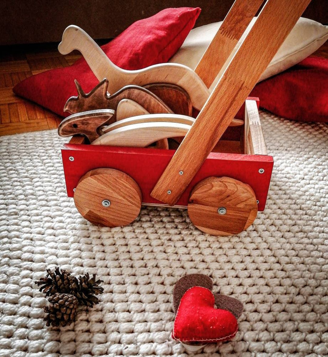 Wooden Stroller by Ancestor Crafts - Etsy