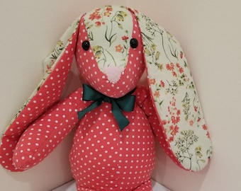 Memory Bunny,bunny Made From Loved Ones Clothing, 18 Bunny, Custom Made ...