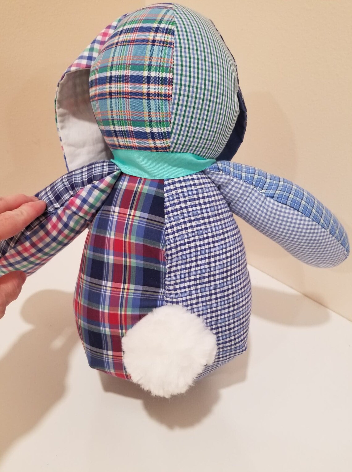 Memory Bunny Custom Made From Loved Ones Clothing Keepsake Bunny Rabbit ...
