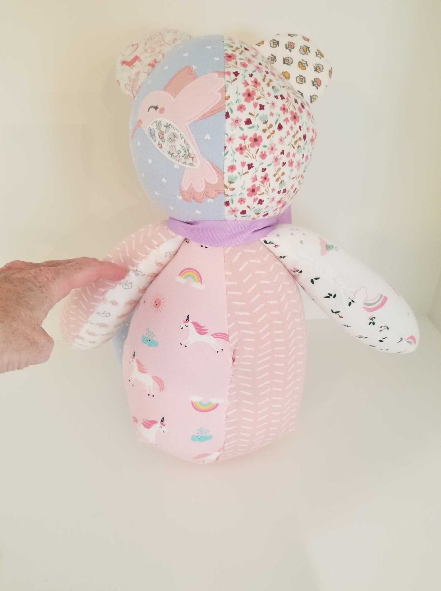 Memory Bear Custom Made From Baby Onesies Keepsake Teddy Bear - Etsy