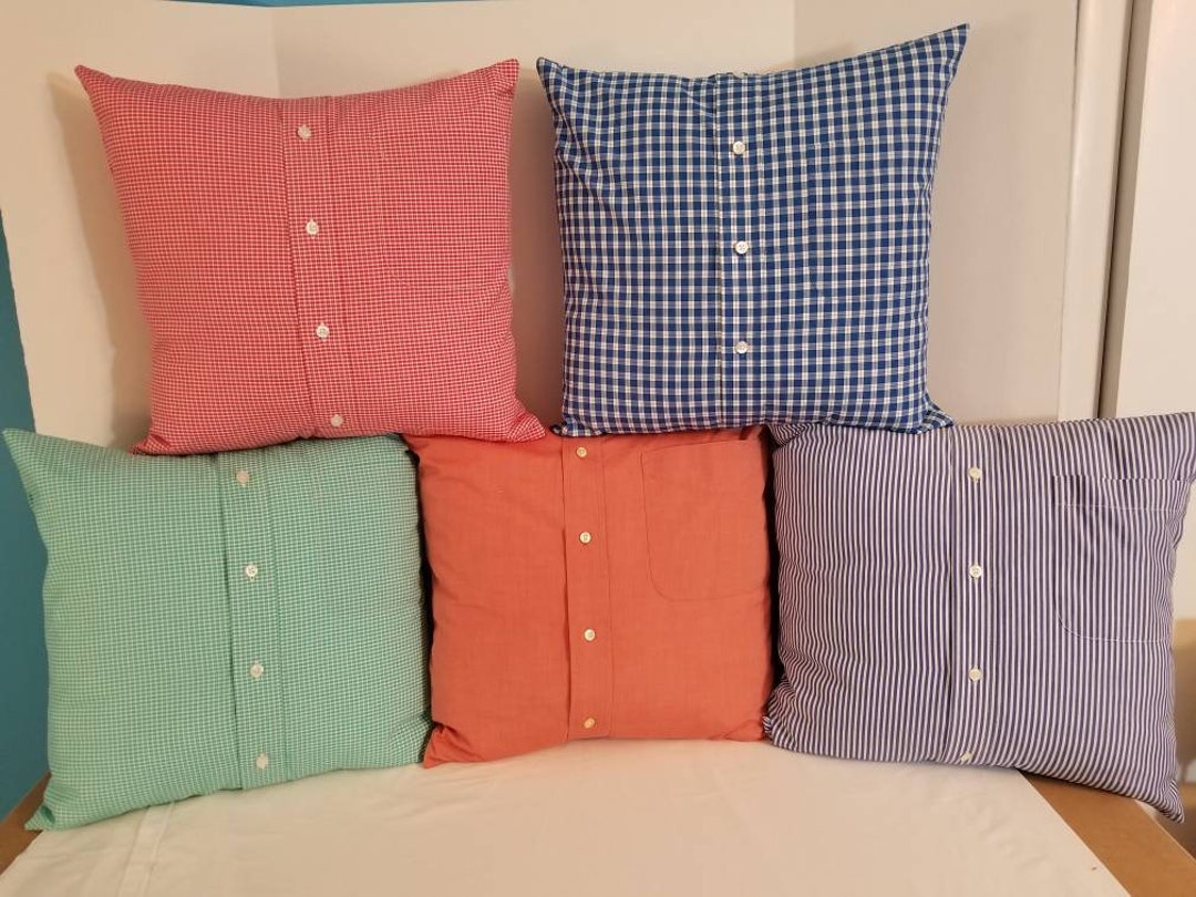 Memorial Gifts Memory Pillow From Loved Ones Shirt Sympathy Gift Custom ...