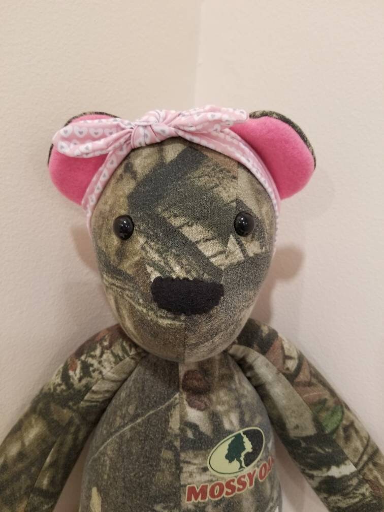 Memory Bear Keepsake teddy bear Custom Bearloved ones | Etsy