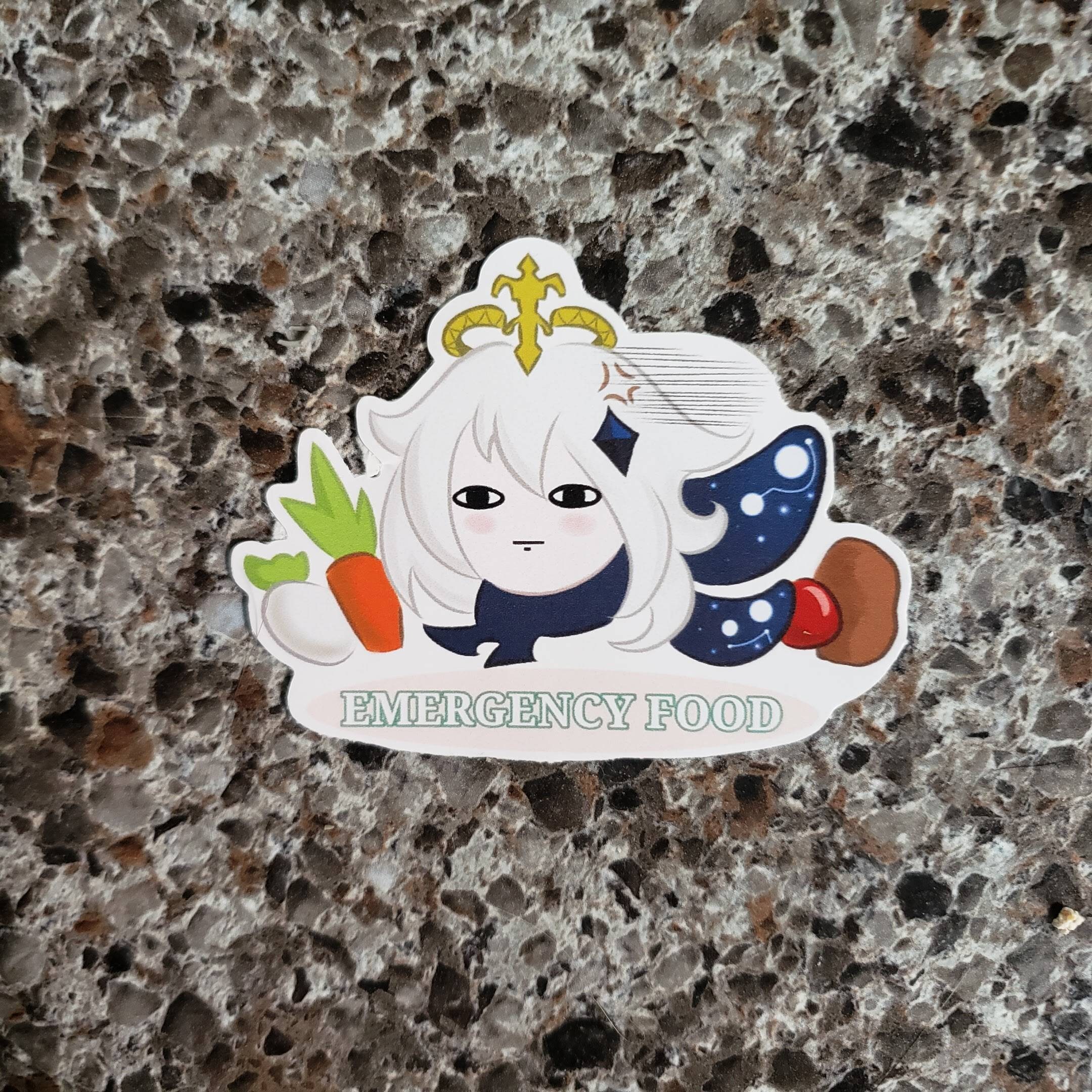 Paimon Emergency Food Sticker - Etsy