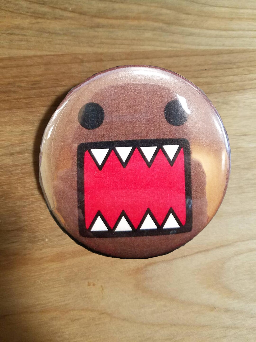 Domo Cute Pinback Button - Etsy