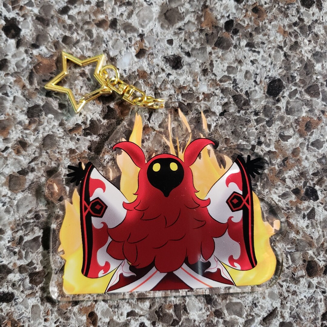 Genshin Impact Fire Abyss Mage Fire Meme Charm - Etsy