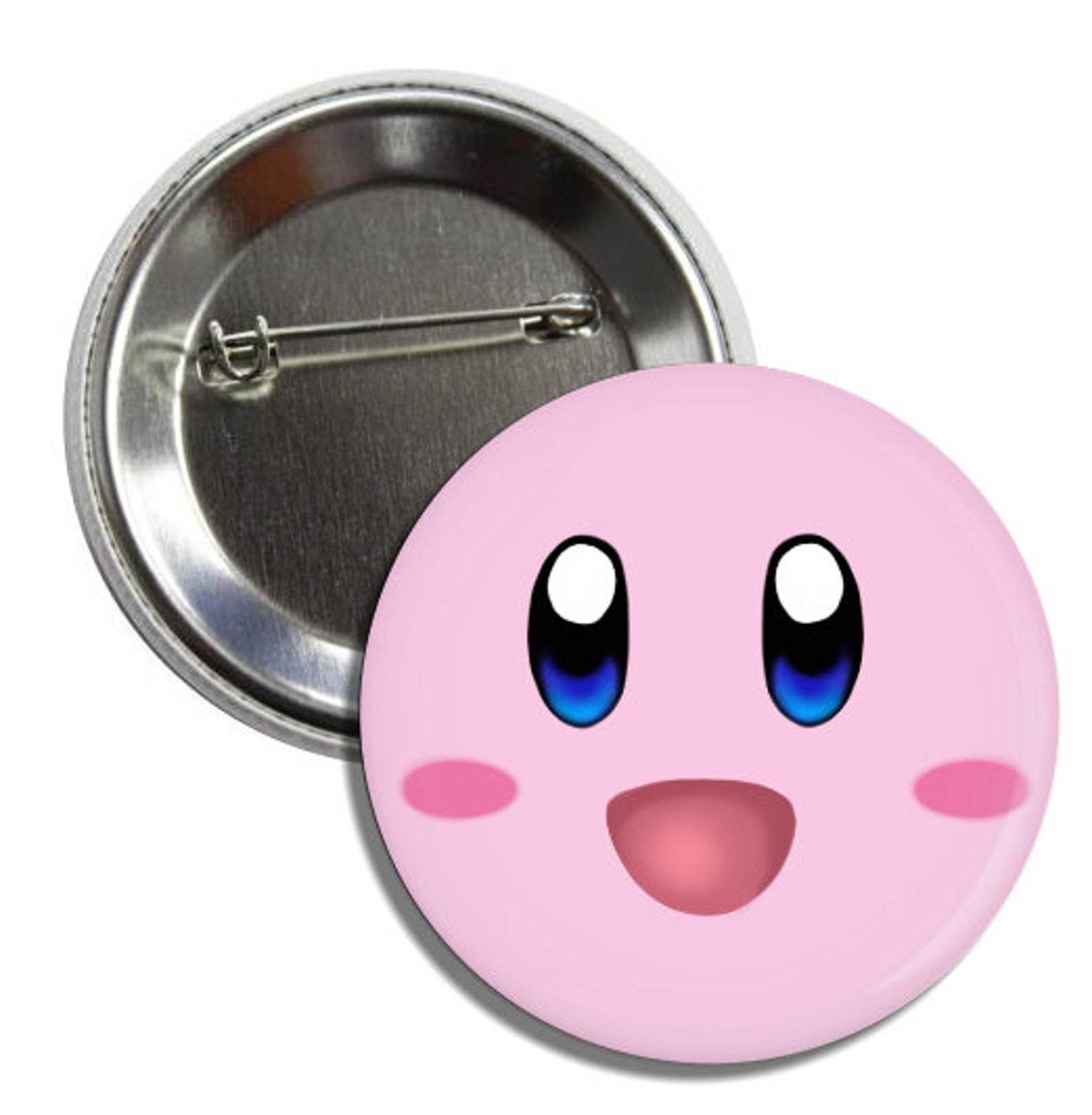 Kirby Pinback Button 2.25 Inch - Etsy