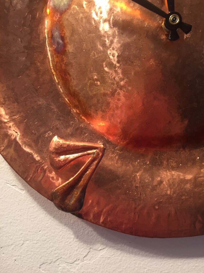 Handmade Copper Clock - Etsy