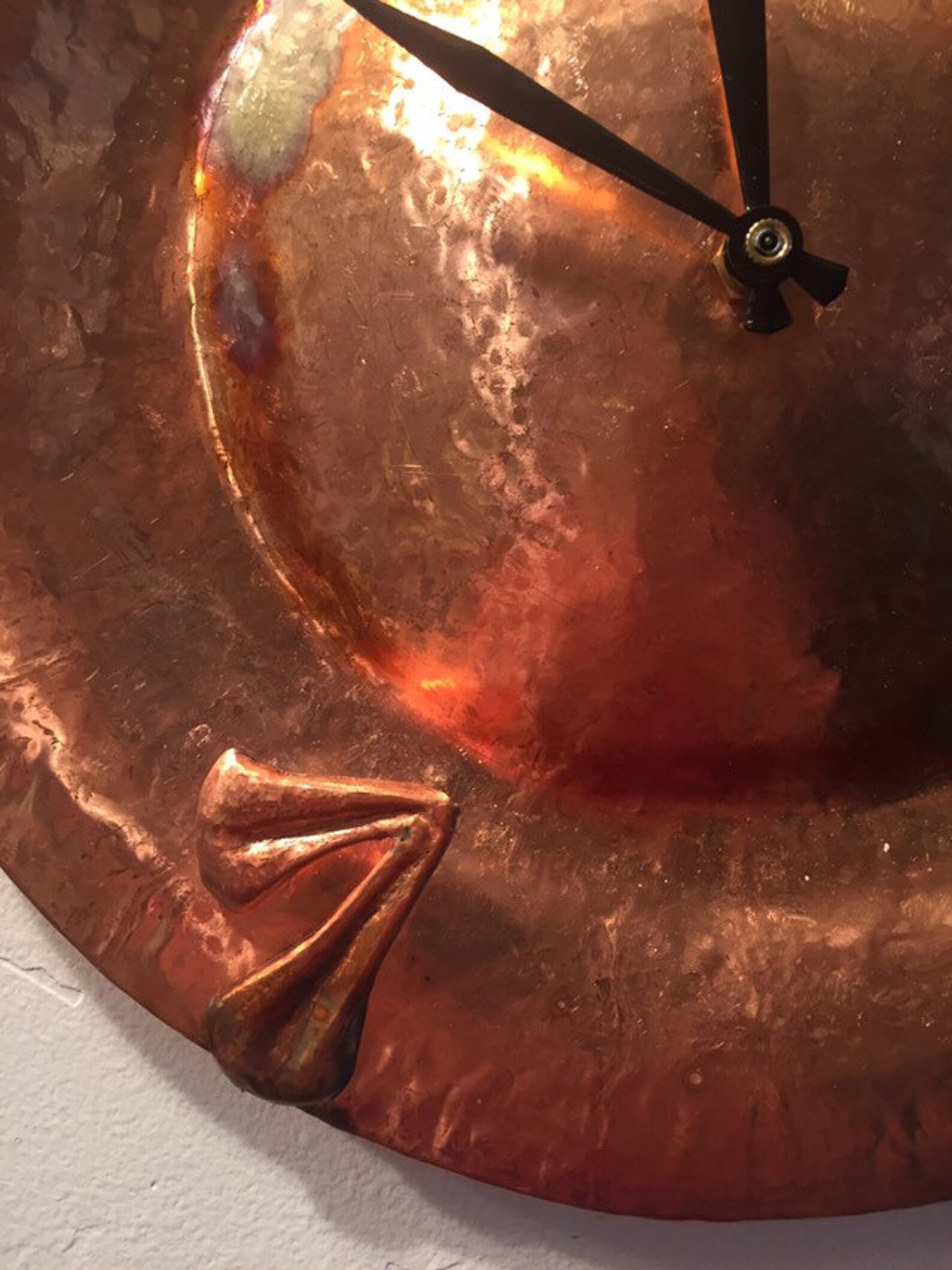 Handmade Copper Clock - Etsy