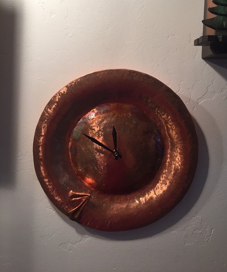 Handmade Copper Clock - Etsy