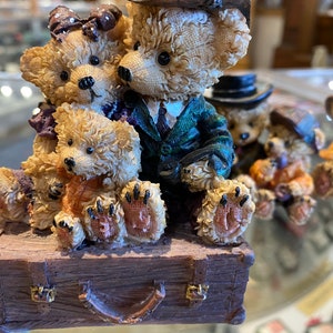 Bear Family Figurines - Etsy