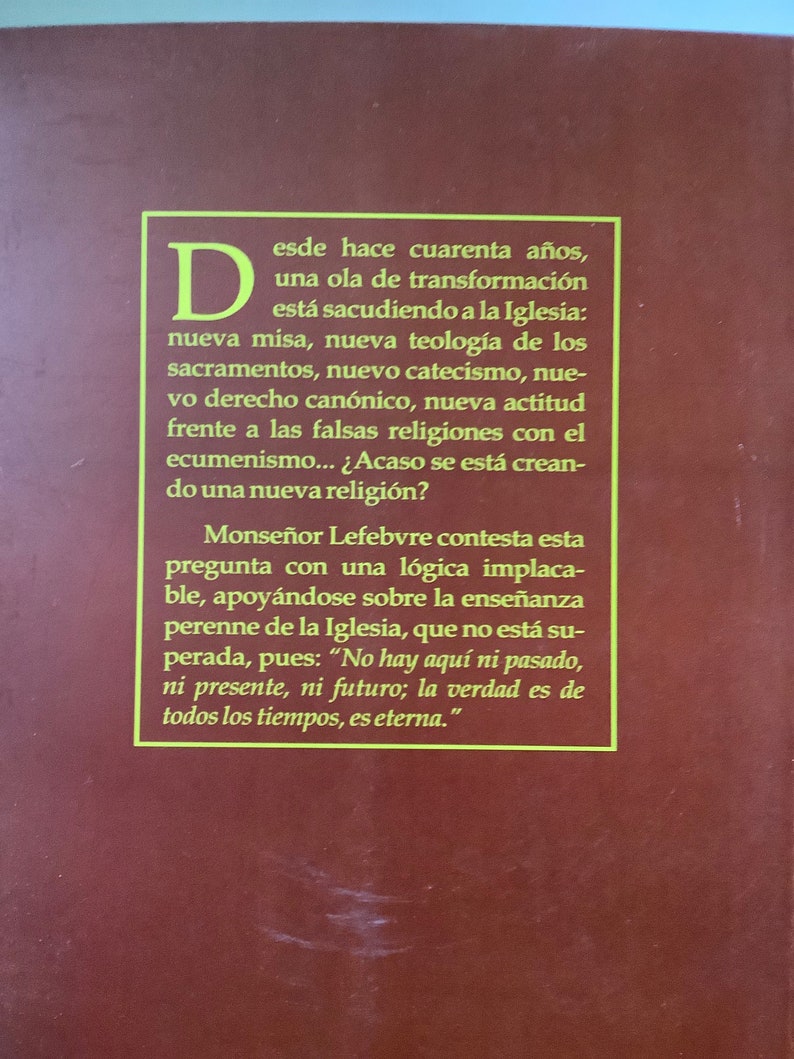 Carta Abierta a Los Católicos Perplejos - Etsy