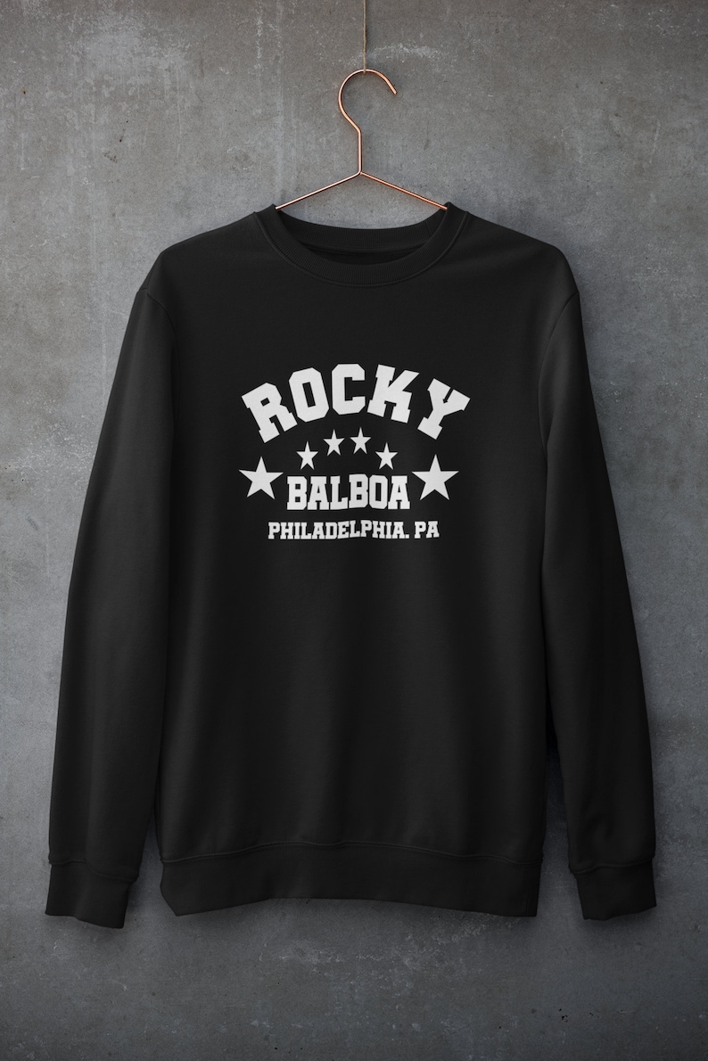 Rocky Balboa Rocky Movie Boxing Gym Training Jumper Hoodie / Sweater/ T ...
