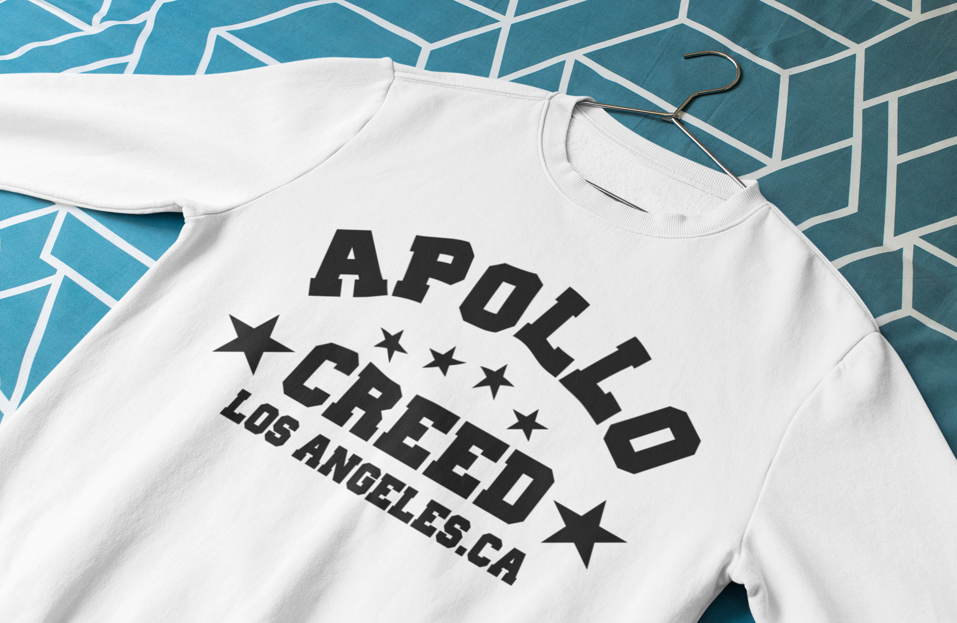 Apollo Creed Rocky Movie Boxing Gym Training Jumper Hoodie / Sweater/ T ...
