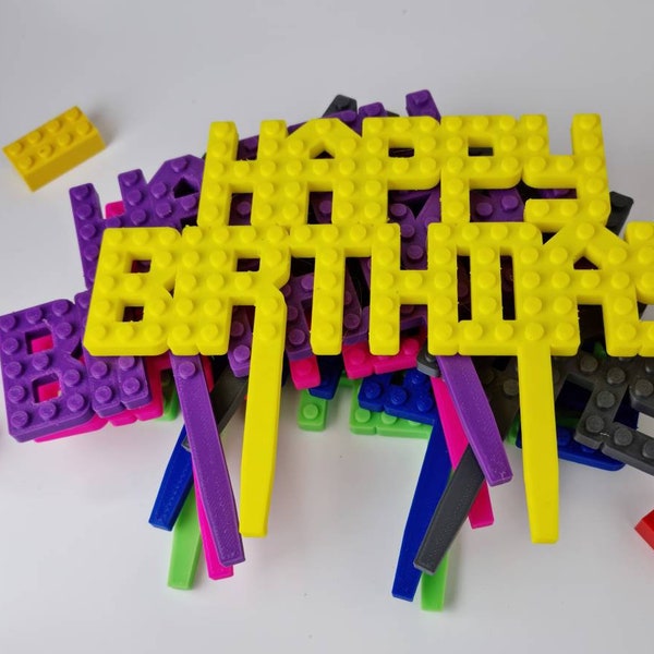 Lego® Cake Topper - Etsy