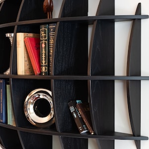 Floating Wall Shelf, Round, Sphere, Shelving Unit - Etsy