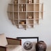 Floating Wall Shelf, Round, Sphere, Shelving Unit - Etsy