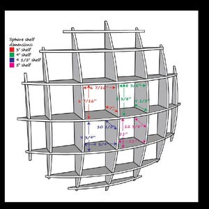 Floating Wall Shelf, Round, Sphere, Shelving Unit - Etsy