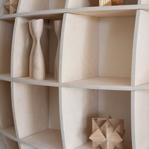 Floating Wall Shelf, Round, Sphere, Shelving Unit - Etsy