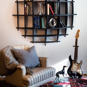 Floating Wall Shelf, Round, Sphere, Shelving Unit - Etsy