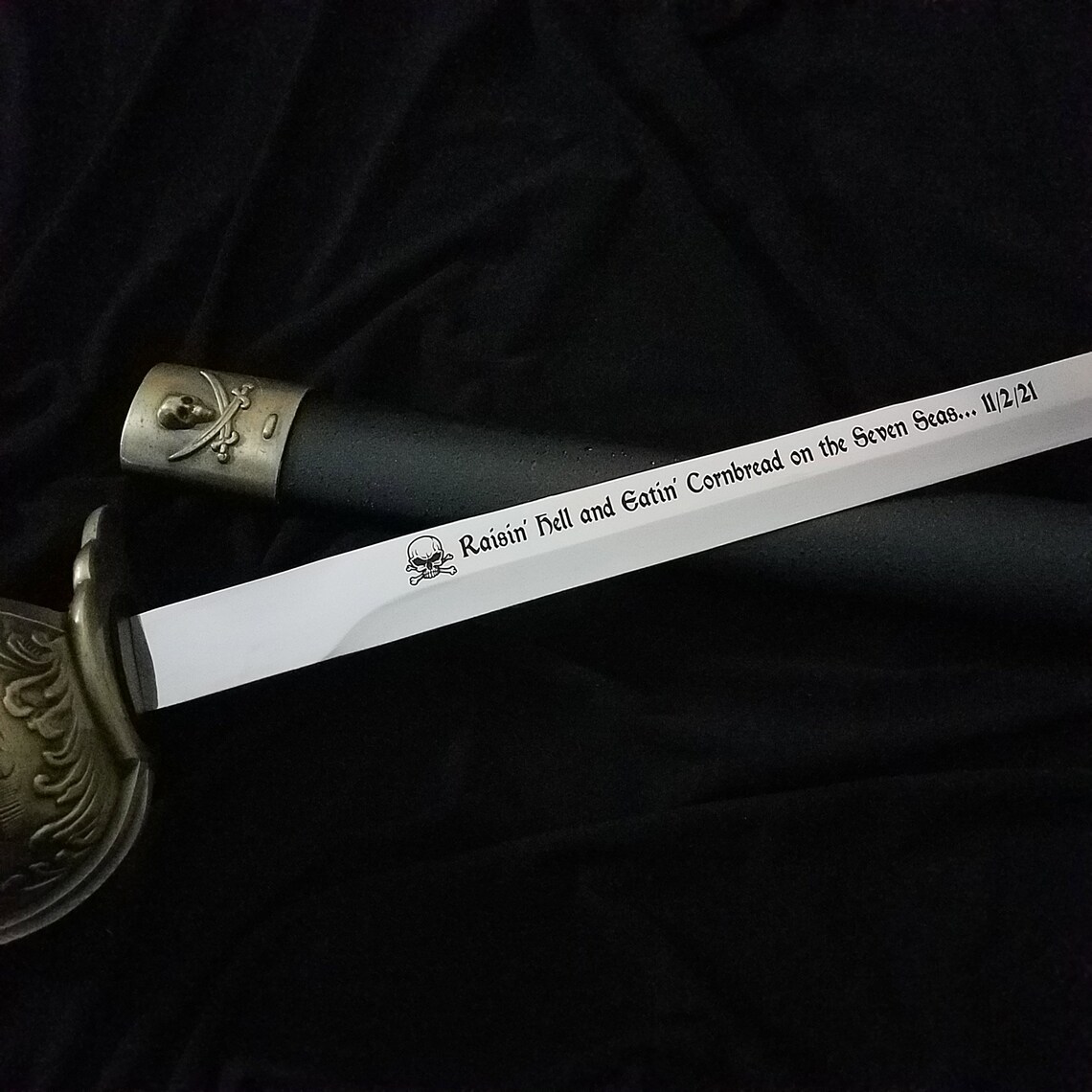 Personalized Pirate Cutlass Sword With Custom Engraved Blade | Etsy