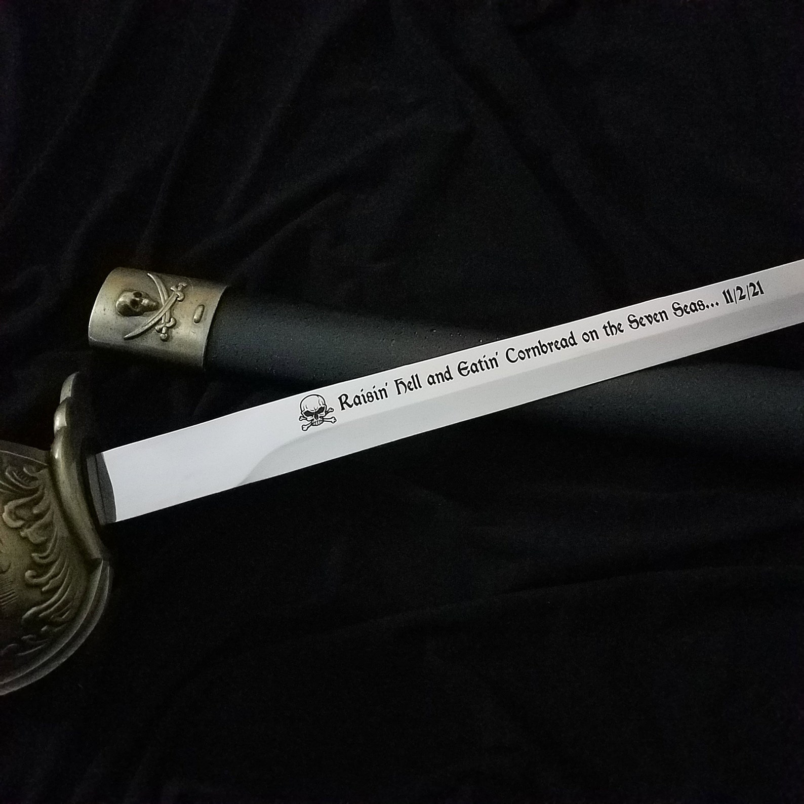 Personalized Pirate Cutlass Sword With Custom Engraved Blade | Etsy