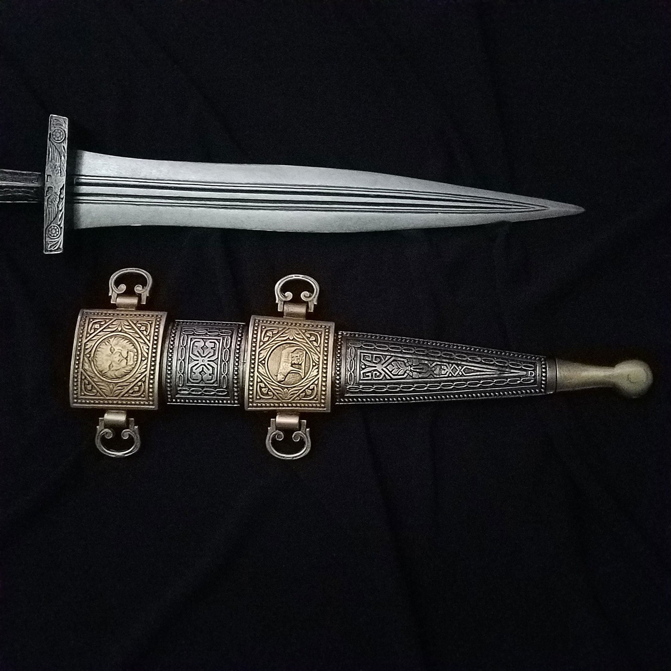 Roman Dagger Replica Free Shipping - Etsy