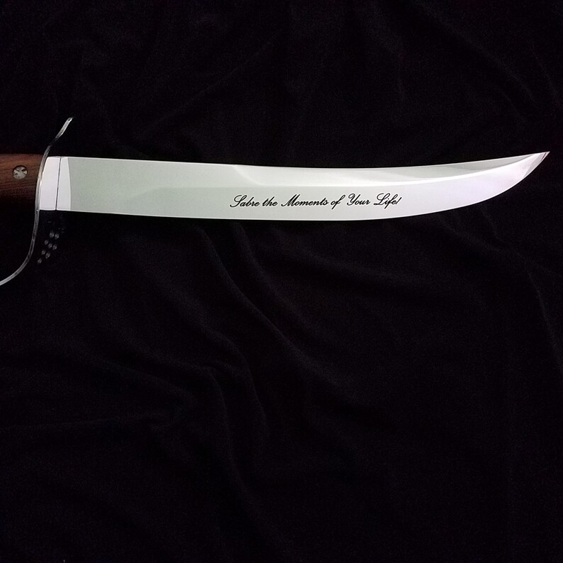 Personalized Large Champagne Sabre With Custom Engraved Blade - Etsy