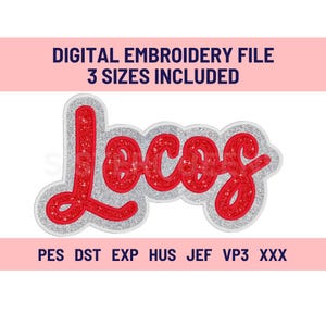 Double Stacked Satin Stitch Applique Design for HTV-LOCOS - Etsy