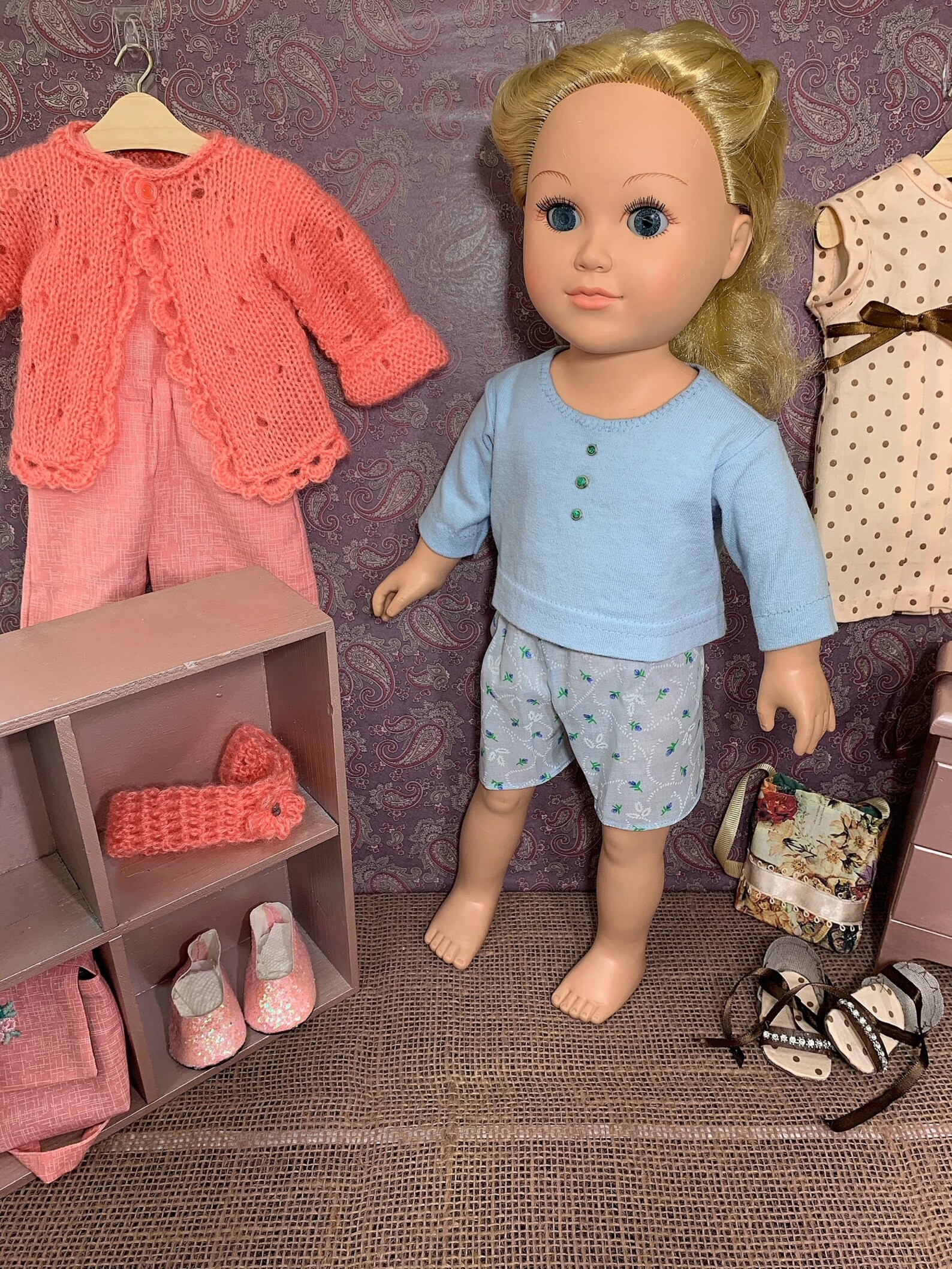 MY LIFE 18 Inch DOLL 3 Handmade Outfits Made From Mostly - Etsy UK